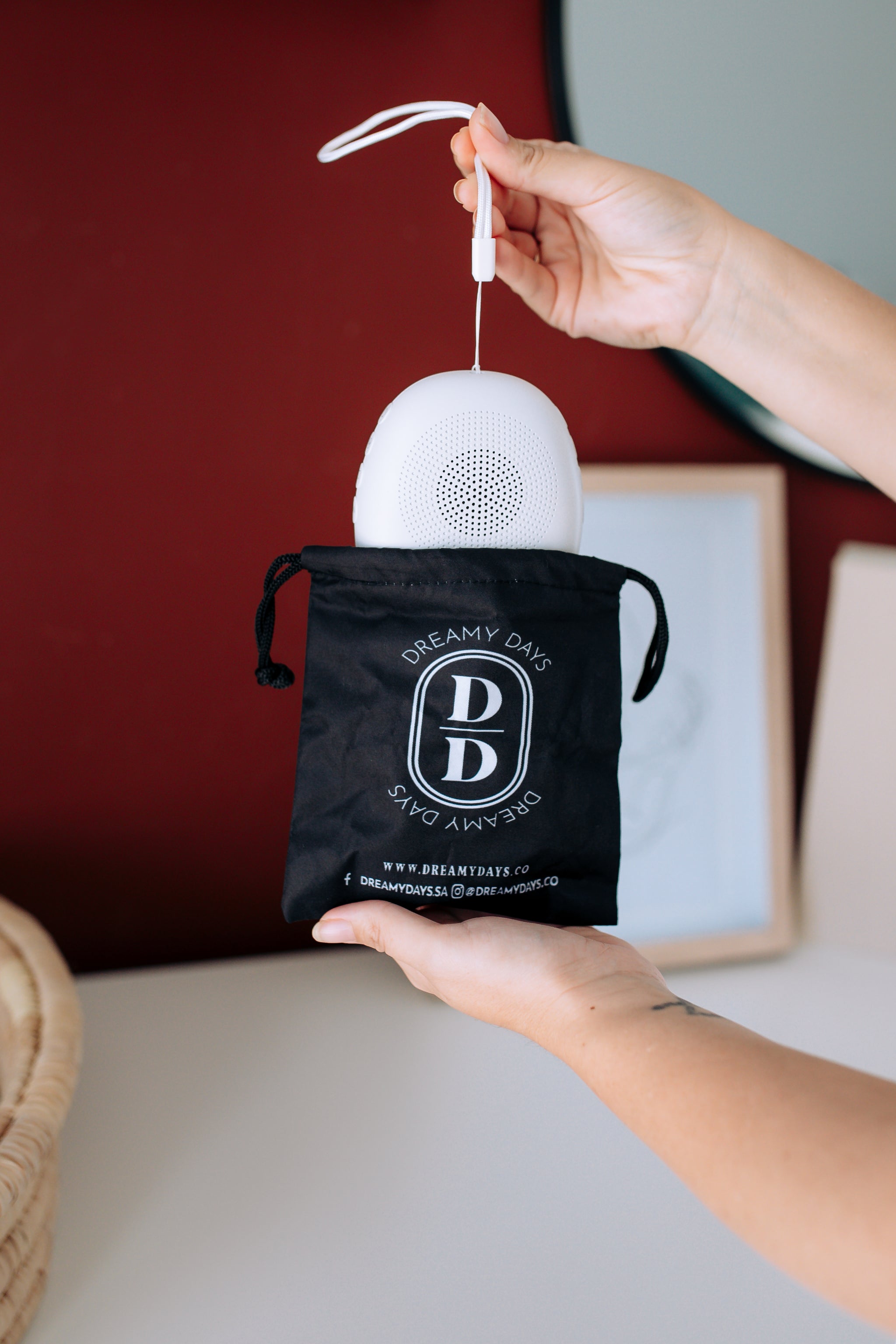 Dream Pod Mini | White Noise Machine | Dreamy Days Sleep Store