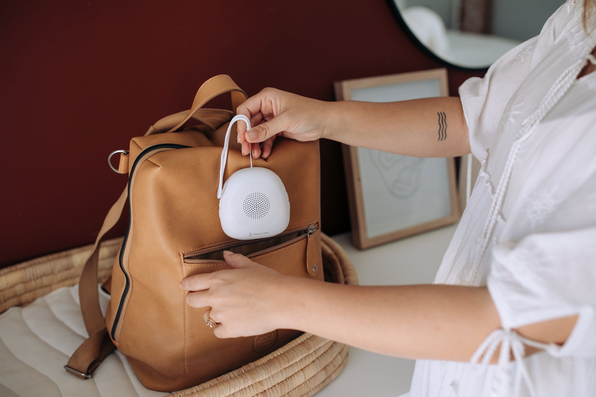 Dream Pod® Mini | White Noise Machine | Dreamy Days® Sleep Store